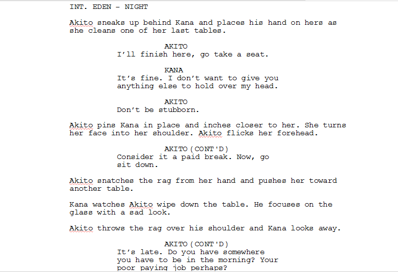 Revised Script – Samantha Payne’s Mastery Journal