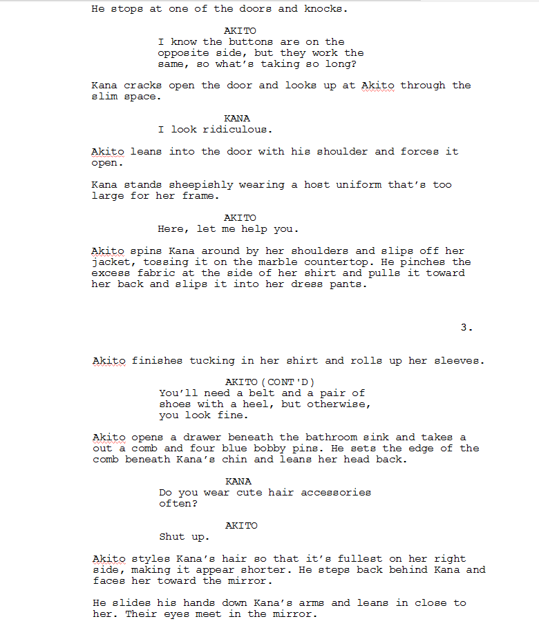 Revised Script – Samantha Payne’s Mastery Journal